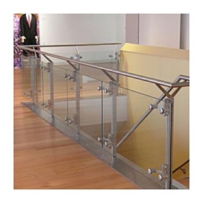 China Led glass balustrade contemporary balustrades banister price for sale