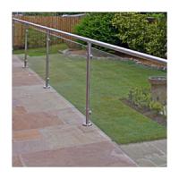 China EN12543 glass balustrade aluminium balustrades guardrail detail for sale