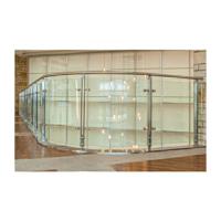 China Tinted glass balustrade patio wire railing laminated glass pipe railing for sale