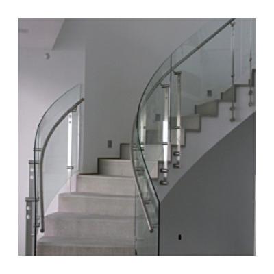 China EN2190 glass handrail balustrade channel guardrail systems for sale