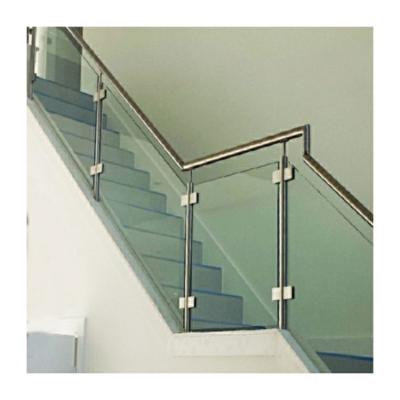 China SGCC glass railings glass stair banister external glass balustrade prices for sale