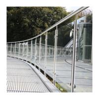 China Laminated glass balustrades railing banister panels for sale