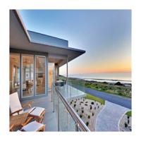 China Float glass fence hanging planters balcony railing aluminium channel for glass balustrade for sale
