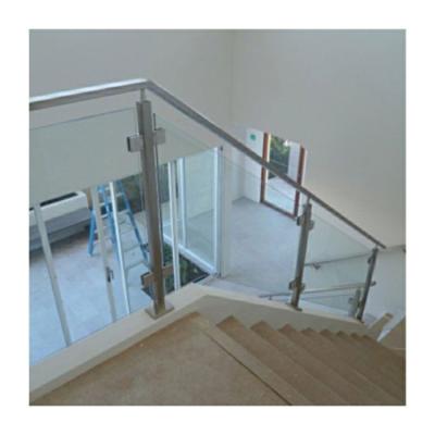 China Led designed glass guardrail glass balusters for staircase balustrade melbourne for sale