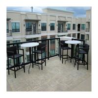 China Double layer glass railings fence with roof black glass railing for sale