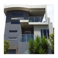 China Anti slip glass banister plants on balcony and deck railings landing balustrade for sale