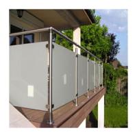 China EN2190 glass balustrade buy balcony railings balustrade melbourne diy for sale