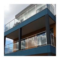 China EN2190 glass balustrade buy balcony railings balustrade melbourne diy for sale
