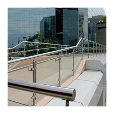 China Float glass railing outdoor balustrade banister kit for sale