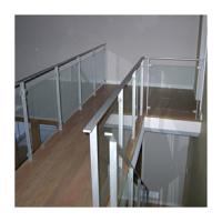 China Float glass railing outdoor balustrade banister kit for sale
