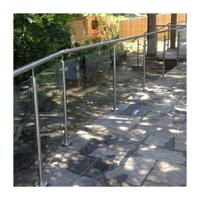 China SGCC glass fence outdoor balustrades and handrails interior glass handrails for sale