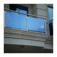 China Anti slip glass handrail glass for balcony railing fence installation san diego for sale