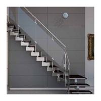 China Multilayer glass fencing outdoor gate for deck stairs balustrade glasgow for sale