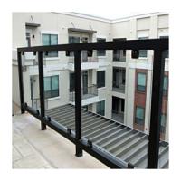 China CE EN 12150 glass fencing indian house roof railing design residential glass railing for sale