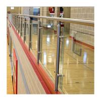 China EN 12150 glass fencing vertical cable deck railing deck railing designs for sale