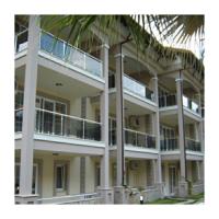 China Safety glass guardrail balcony wire fencing fence with glass panels for sale