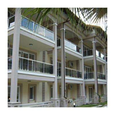 China Safety glass guardrail balcony wire fencing fence with glass panels for sale