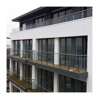 China Safety glass guardrail balcony wire fencing fence with glass panels for sale
