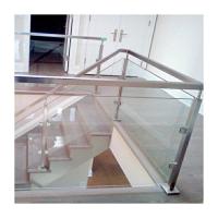 China Tinted glass railings patio fence affordable glass fencing for sale