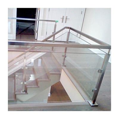 China Tinted glass railings patio fence affordable glass fencing for sale