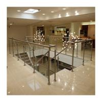 China Tinted glass railings patio fence affordable glass fencing for sale
