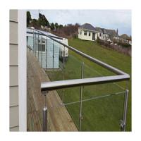 China EN12543 glass balustrades stainless cable deck railing panel stair railing for sale