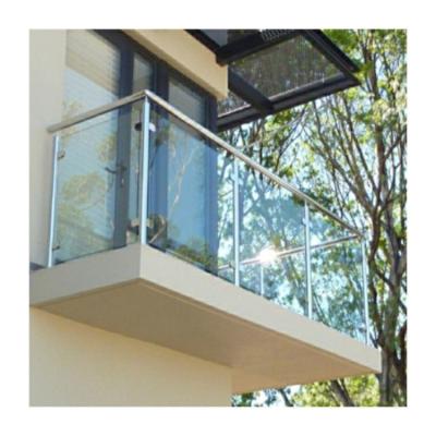 China EN 12150 glass guardrail stone balcony balustrade spa fencing for sale