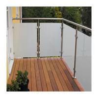 China EN 12150 glass guardrail stone balcony balustrade spa fencing for sale
