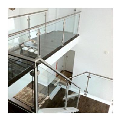 China EN12543 glass handrail outdoor patio railing fence price for sale