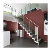 China Low iron glass fence graspable handrail for deck stairs how much does glass balustrade cost for sale