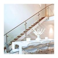China Led glass balustrades handrail outdoor stairs balustrade hardware for sale