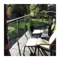 China Laminated glass balusters french balcony railing buy glass balustrade online for sale