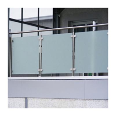 China 12mm glass balustrades stainless steel balcony balustrades tempered glass fence panels suppliers for sale