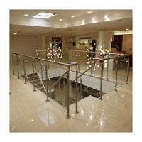 China Fiber glass balusters lattice patio fence tempered glass cable stair railing for sale