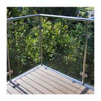 China ANSI Z97 glass balustrades metal roofing for fence balustrade shop for sale