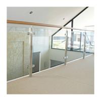 China CE EN 12150 glass railing decorative patio railing modern glass fence for sale