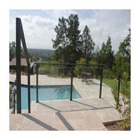 China Ultra white glass railings turned wood porch balusters interior glass railing systems for sale