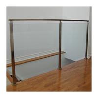 China Laminated glass fence front patio fence safty glass balcony railing for sale