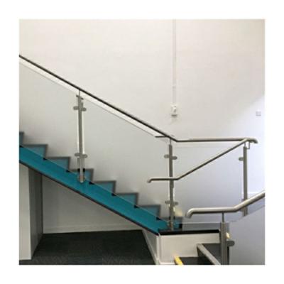 China Tinted glass balustrades building a stair railing opaque glass balustrade for sale