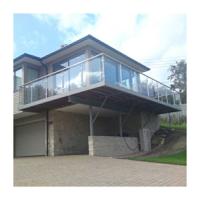 China 12mm glass railing 10 foot wood porch railing manufacturers for sale