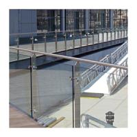 China 12mm glass railing 10 foot wood porch railing manufacturers for sale