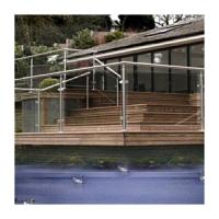 China 12mm glass railing 10 foot wood porch railing manufacturers for sale