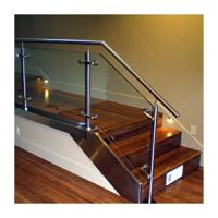 China EN 12150 glass railings glass banisters for stairs price how to install glass balustrade for sale