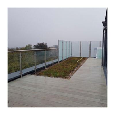 China ANSI Z97 glass fence roof terrace balustrade fiberglass railing systems for sale