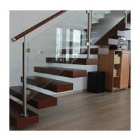 China Led designed glass balustrades metal deck stair railing balustrades australia for sale