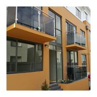 China Tmepered glass fence exterior balcony railing balustrade railings for sale