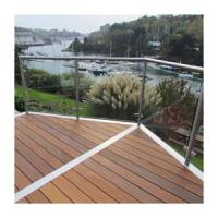 China Ultra clear glass handrail pool deck with privacy fence indoor glass stair railings for sale