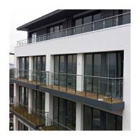 China EN12543 glass balusters balcony and balustrades tempered glass panels for fence for sale