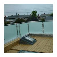 China Multilayer glass railings roof safety rail for sale terrace glass railing for sale