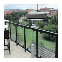 China Multilayer glass railings roof safety rail for sale terrace glass railing for sale